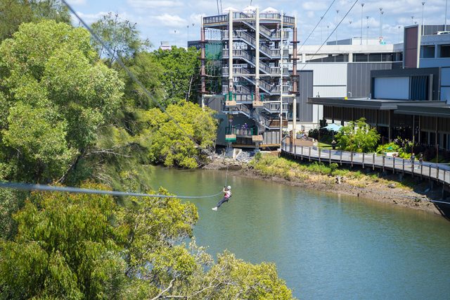 Australia’s largest high ropes course opens at Sunshine Plaza ...