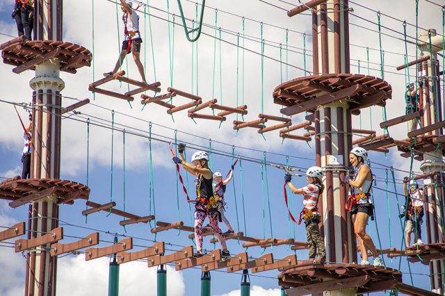Australia’s largest high ropes course opens at Sunshine Plaza ...
