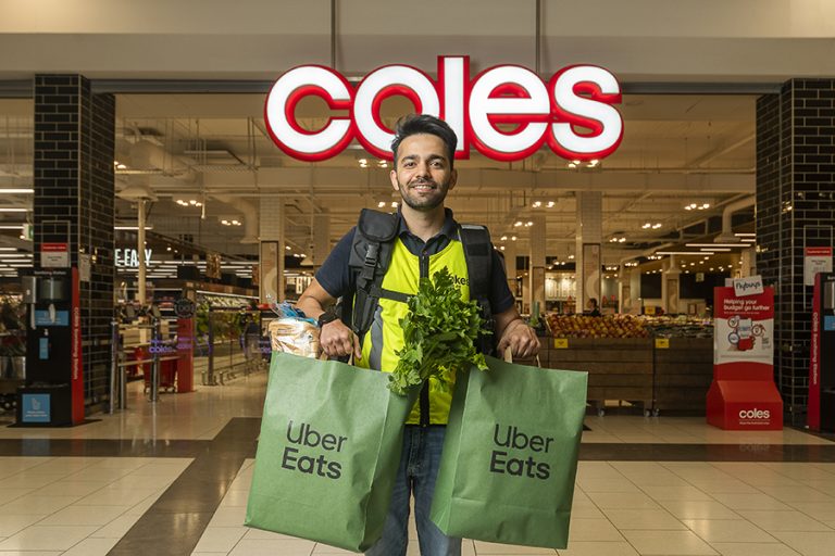 Coles and Uber Eats to bring the largest national on-demand grocery ...